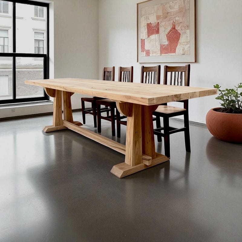 Long Dining Table - Etsy