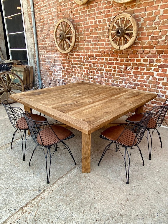 Solid reclaimed wood furniture store