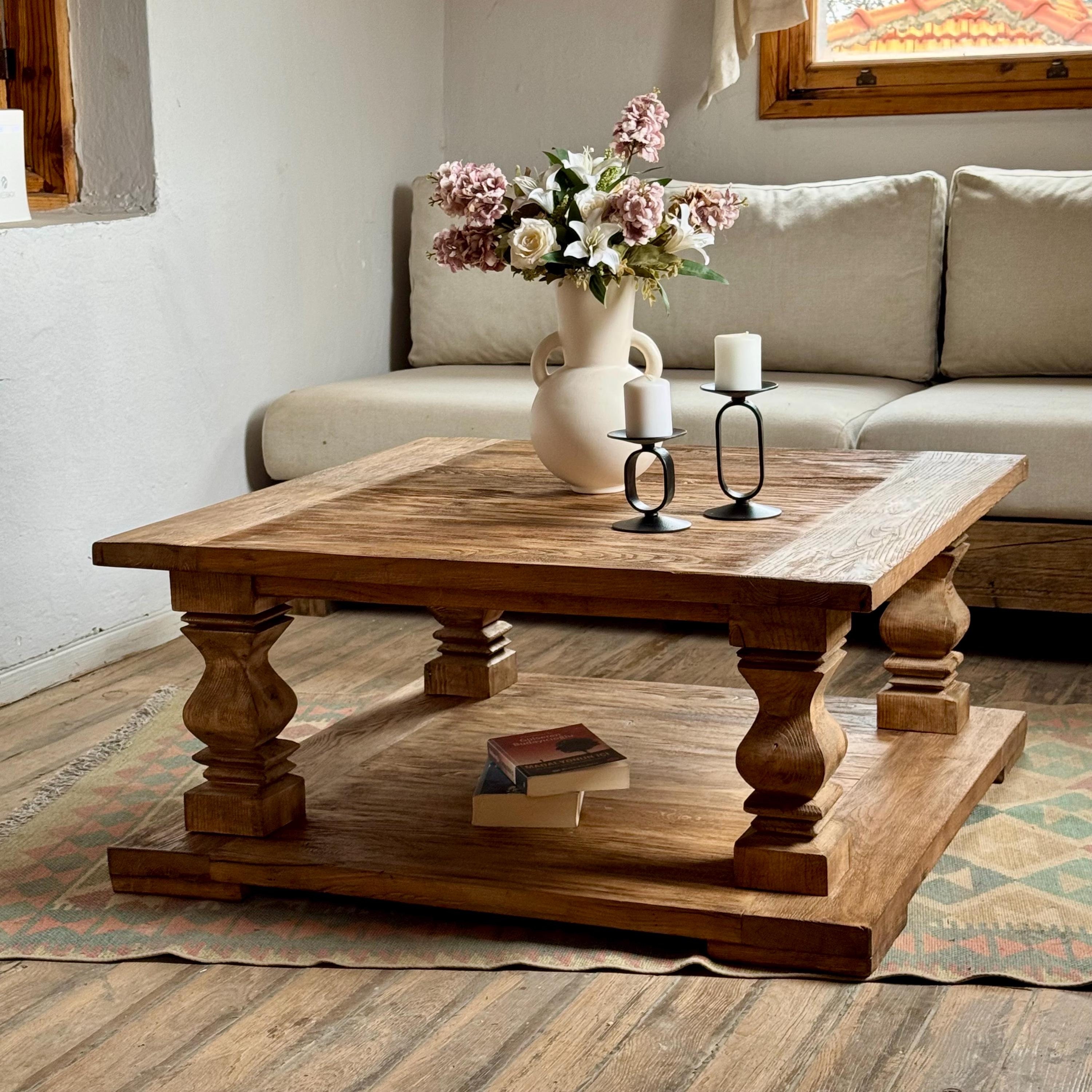 Farmhouse coffee table etsy store