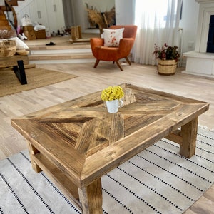 Wood Coffee Table Unique Home Design Wood Furniture Rustic - Etsy