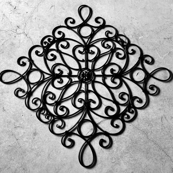 Wrought Iron Wall Art - Etsy