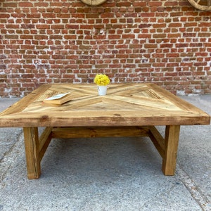 Wood Coffee Table Unique Home Design, Wood Furniture Rustic Coffee ...