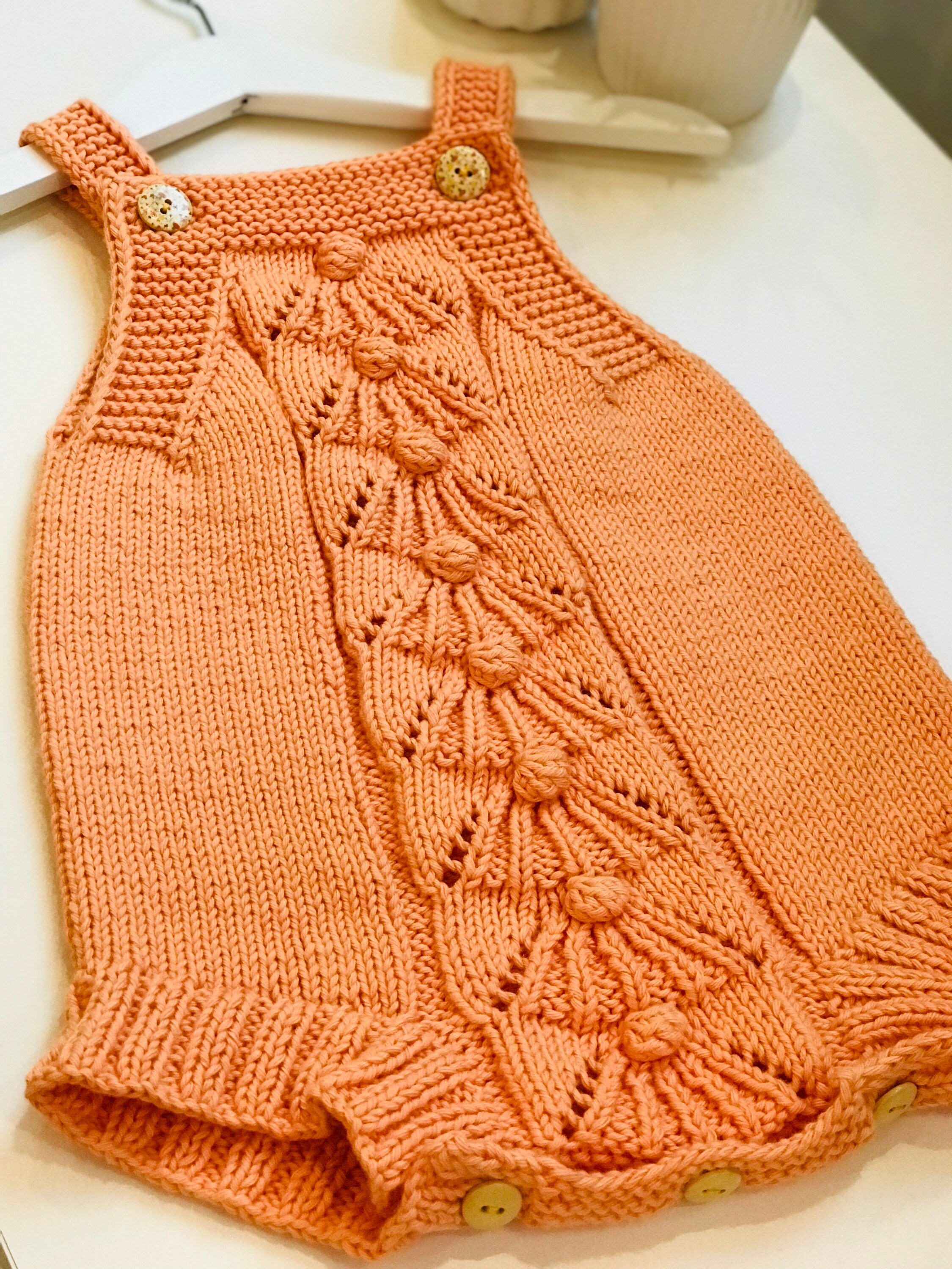 Knitting Baby Romper - Etsy