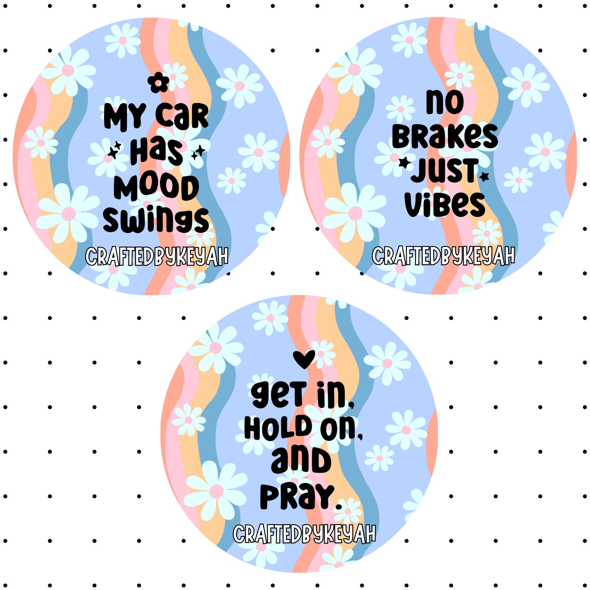 Retro Car Coaster PNG, Funny Car Coaster Sublimation Design, Sarcastic ...