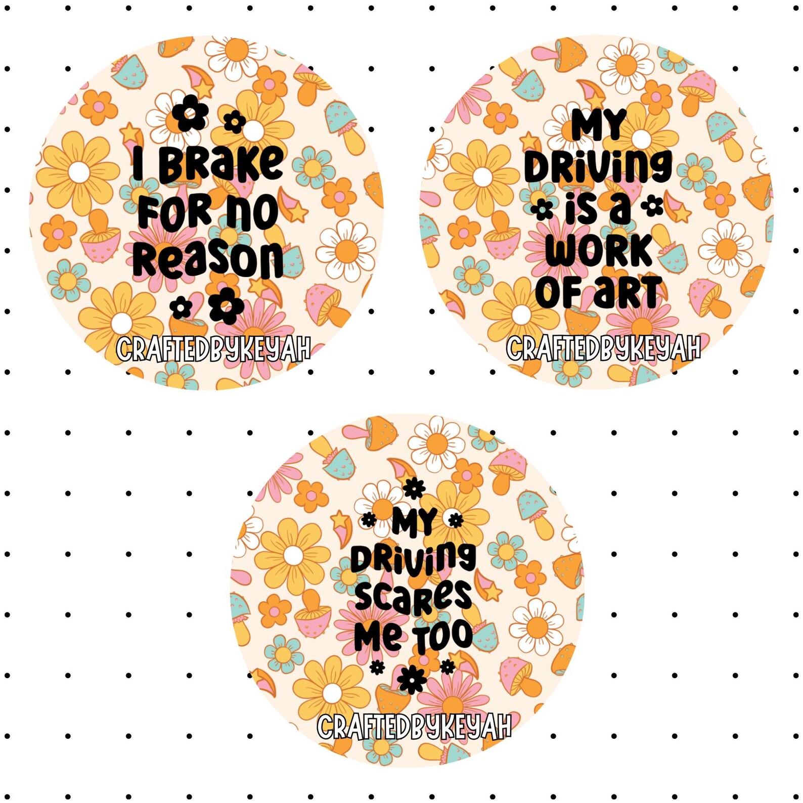 Retro Car Coaster PNG, Funny Car Coaster Sublimation Design, Sarcastic ...