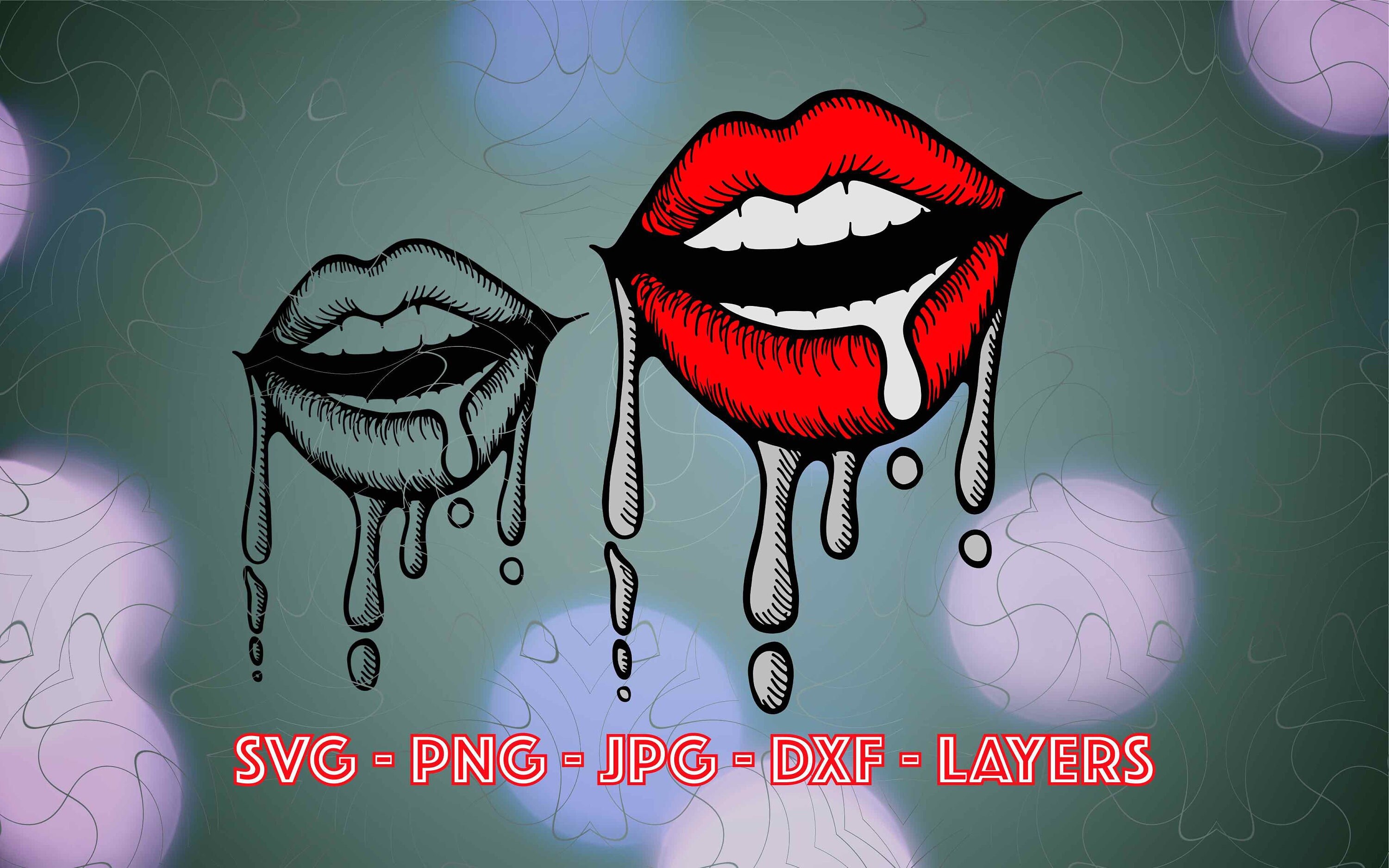 Lips, Lips Svg, Kiss, Kiss Svg, Kissy Lips, Kissy Lips Svg, Ahegao Svg ...