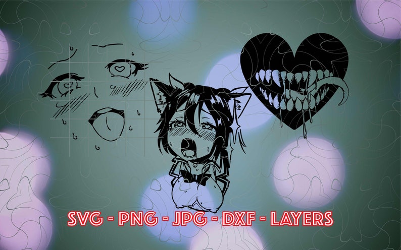 Bundle Ahegao Svg, Ahegao, Ahegao Layers, Ahegao Face, Bundle Ahegao,ahegao Baby, Ahegao ...