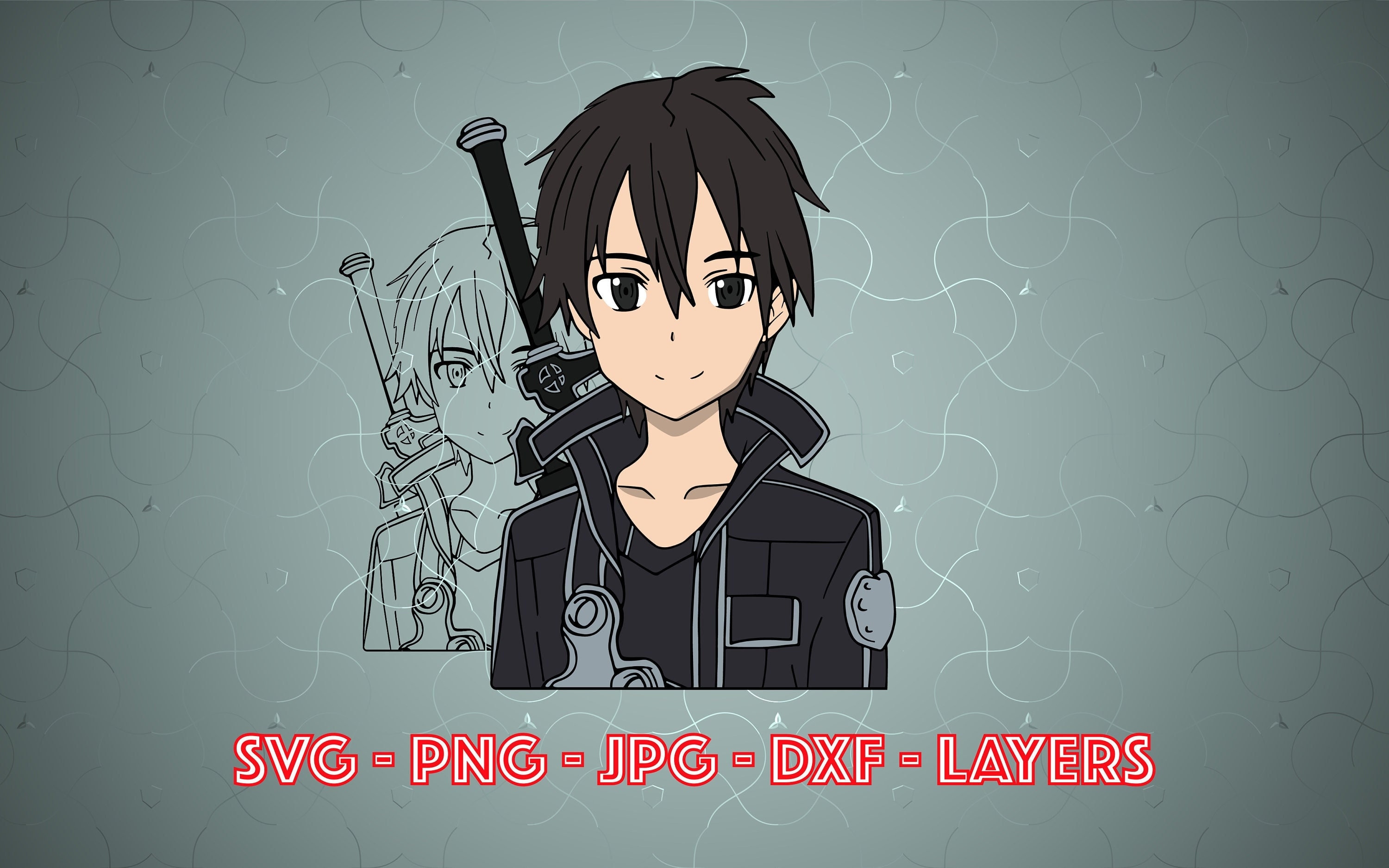Kirito Alfheim Online Drawing