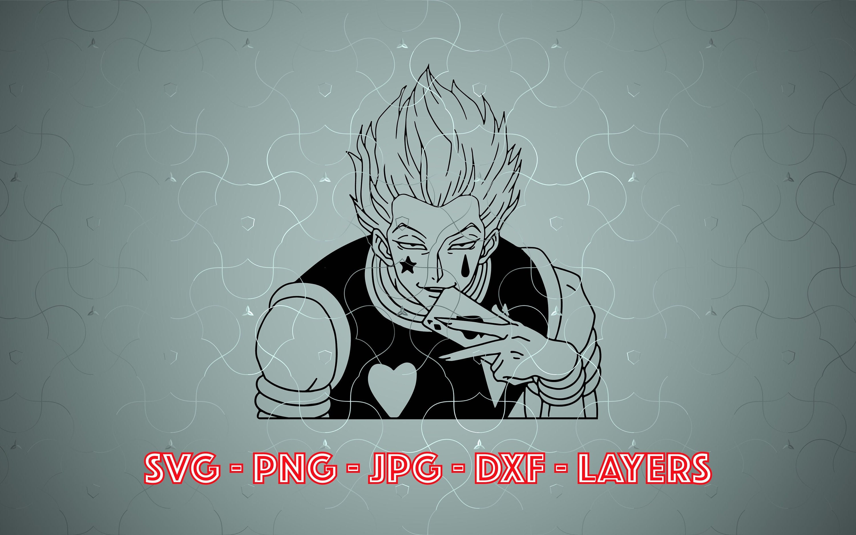 Anime, Anime Svg, Anime Vector, Anime Silhouette, Silhouette Svg for ...