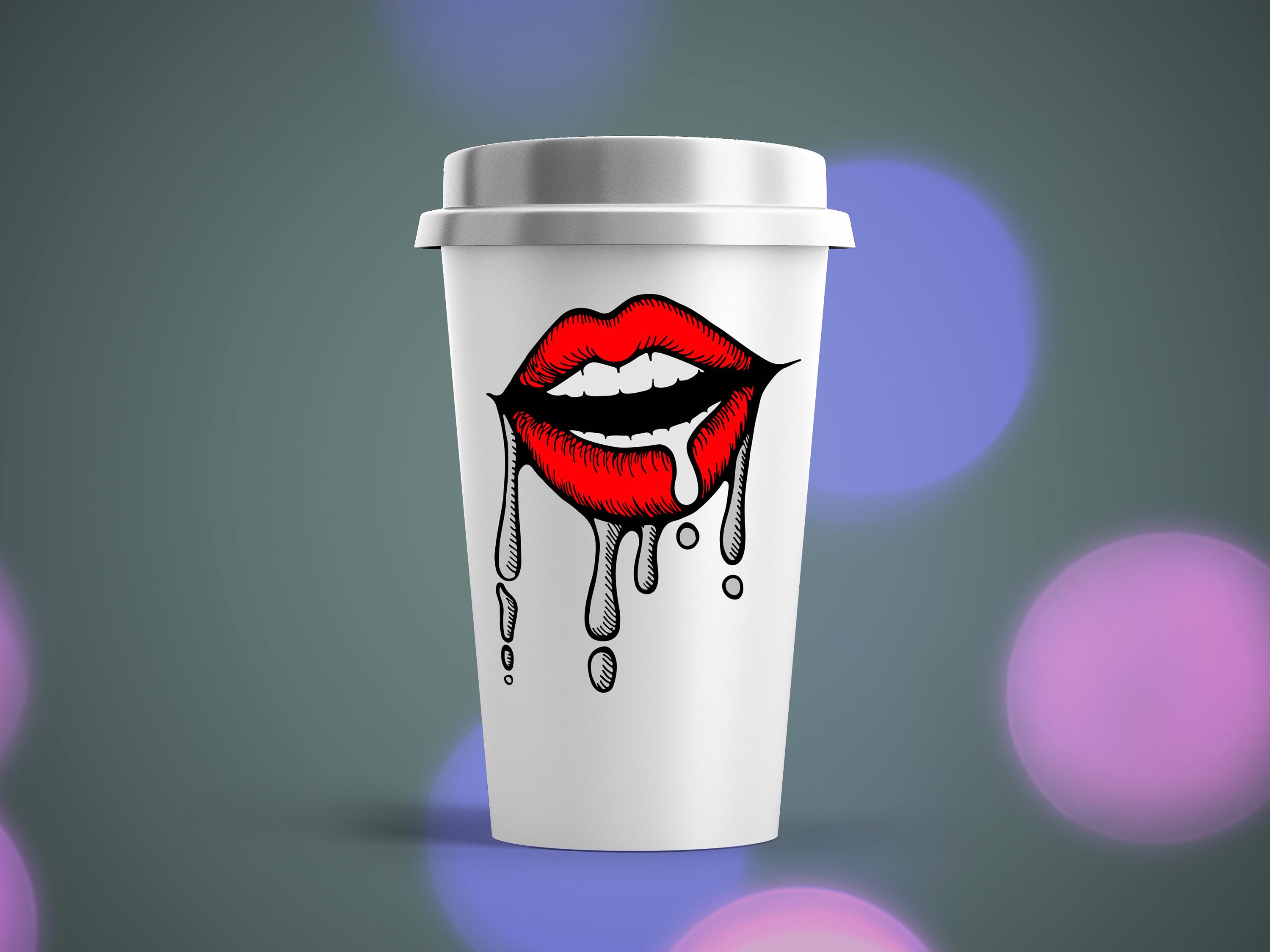 Lips, Lips Svg, Kiss, Kiss Svg, Kissy Lips, Kissy Lips Svg, Ahegao Svg ...