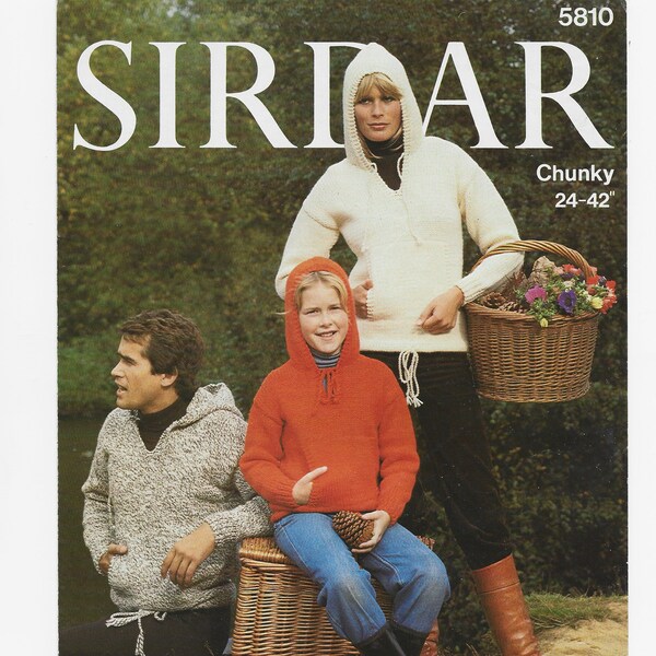 Chunky Knitting Jumper Pattern - Etsy UK