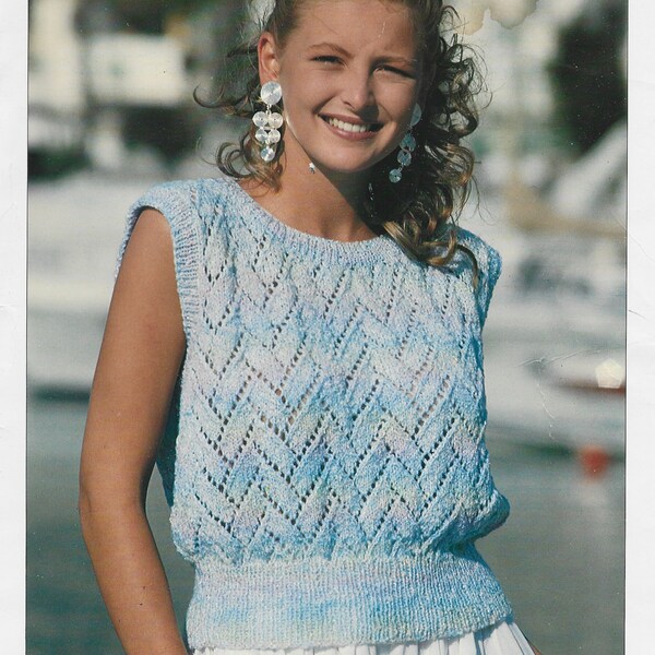 PDF Knitting Pattern DK Yarn Yarn Girls Party Dress Knitting Pattern ...