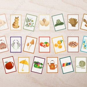 Nature Alphabet Flash Cards Printable [PDF] - Early Learning Montessori ...