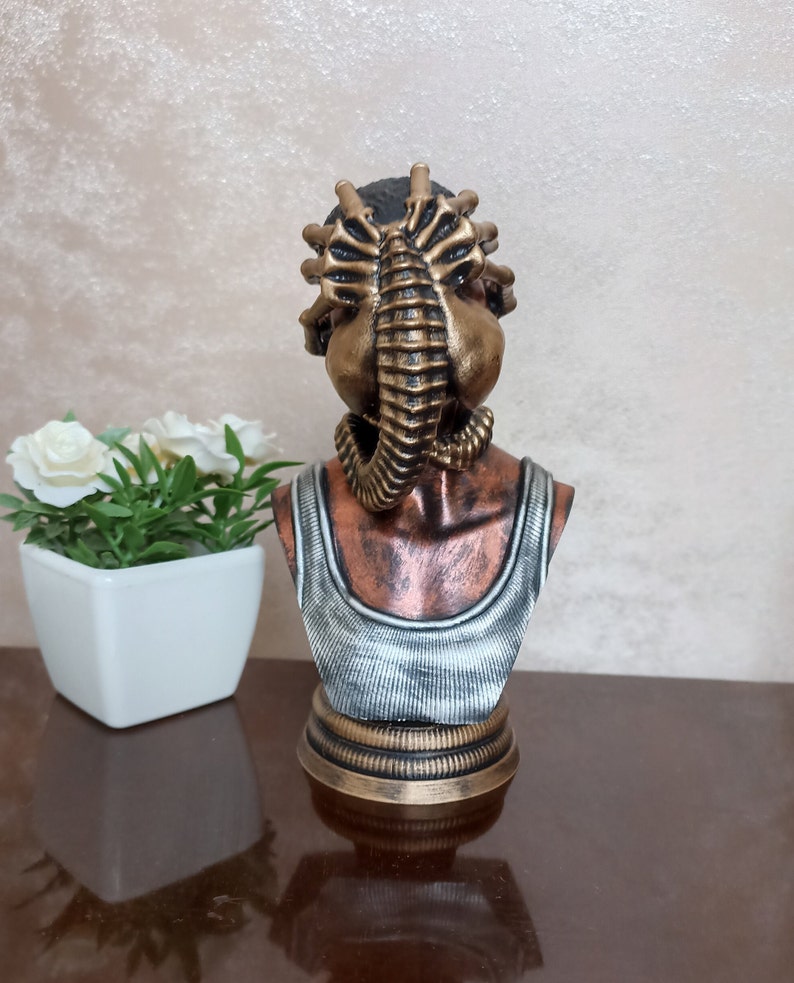 Alien Romulus Facehugger Bust, 3D Printed Statue - Etsy UK