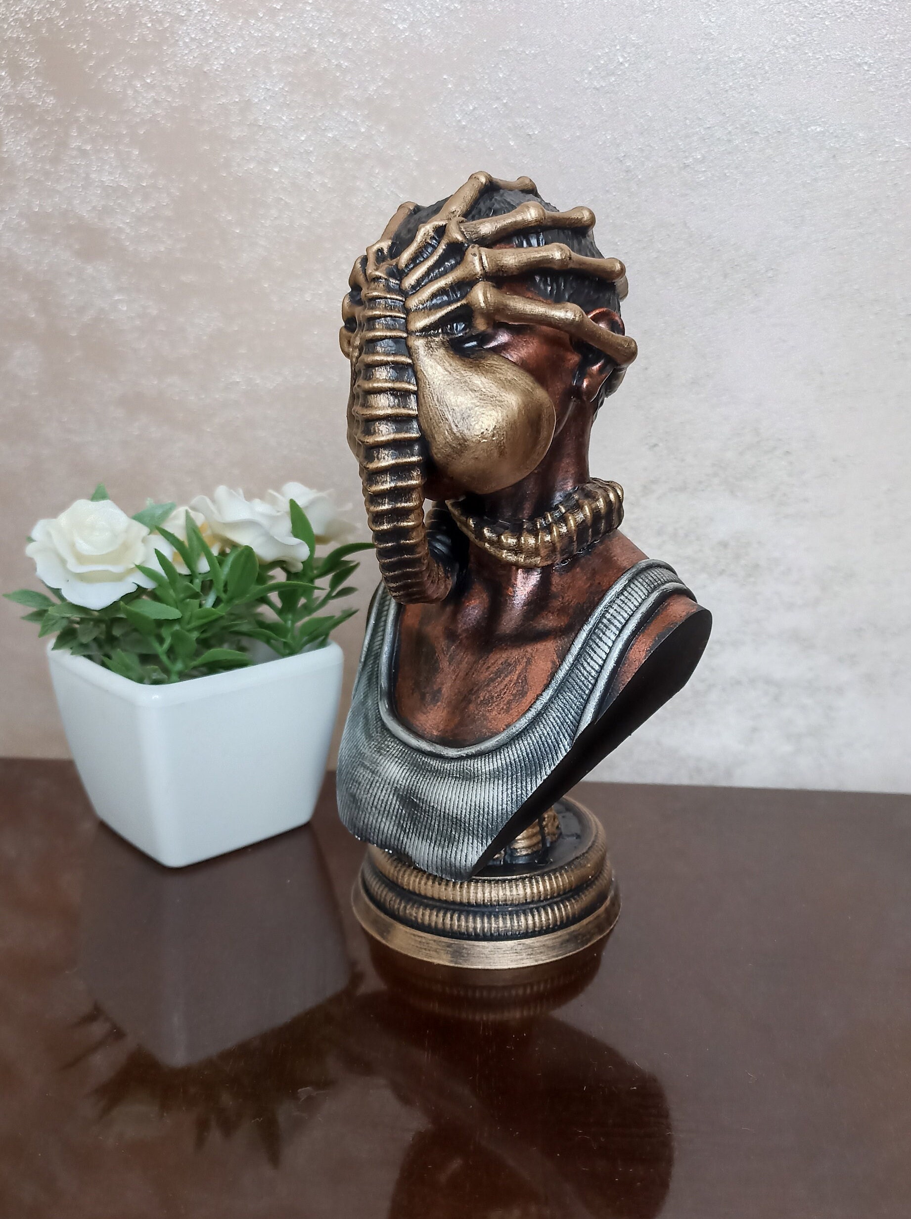 Alien Romulus Facehugger Bust, 3D Printed Statue - Etsy Canada