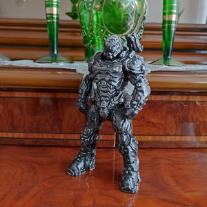 Doom Guy Figure, Doom Eternal Slayer Video Game Statue - Etsy