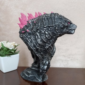 Godzilla Bust, the New Empire Statue - Etsy