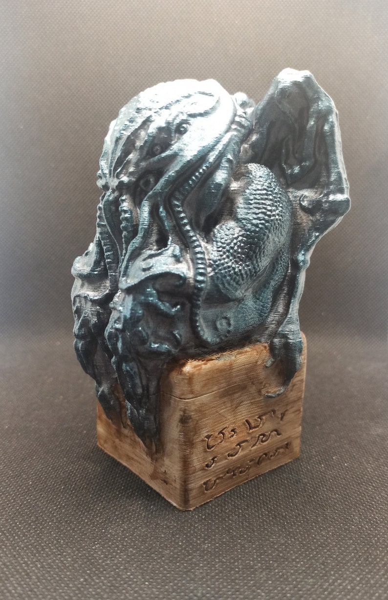 Call of Cthulhu Statue Lovecraft Figure Cthulhu Decor - Etsy