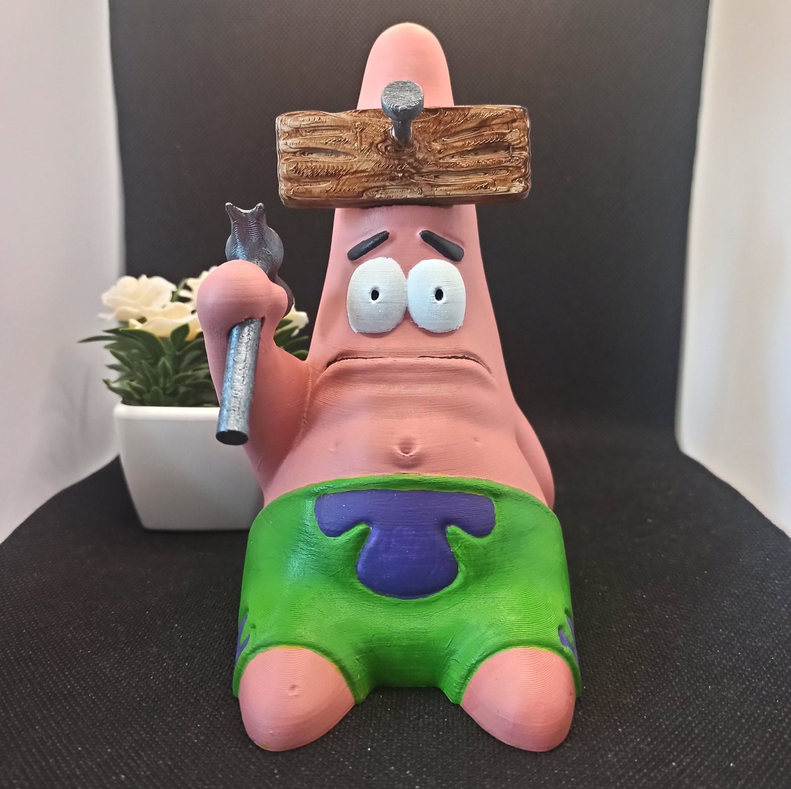 Hammered Patrick From Spongebob Squarepants Desk Decoration - Etsy
