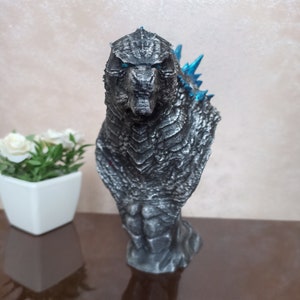 Godzilla Bust, the New Empire Statue - Etsy
