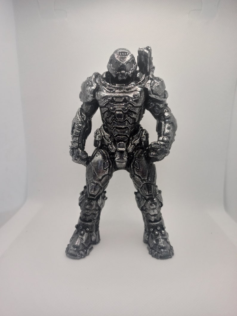 Doom Guy Figure Doom Eternal Slayer Video Game Statue - Etsy
