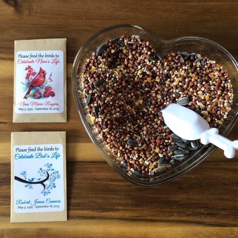 Bird Seed for Funeral - Etsy