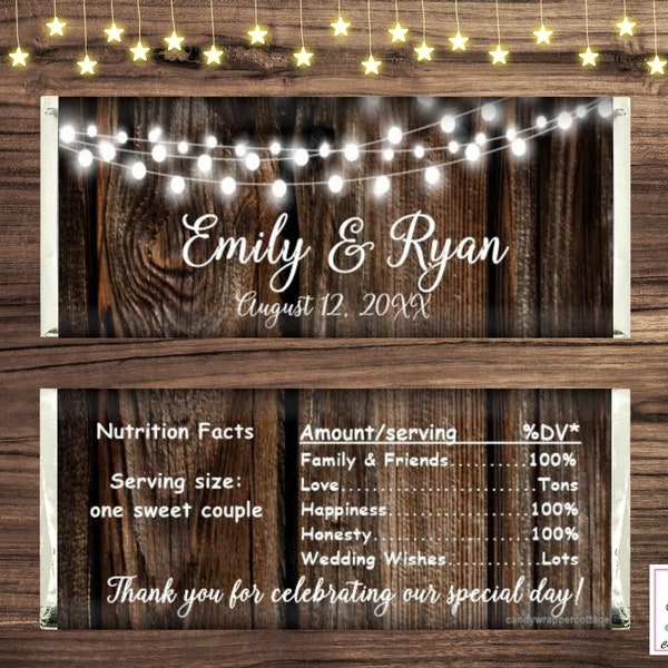 Rustic Wedding Bar - Etsy