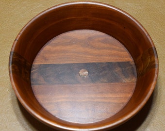Wood Bowl Signed - Etsy