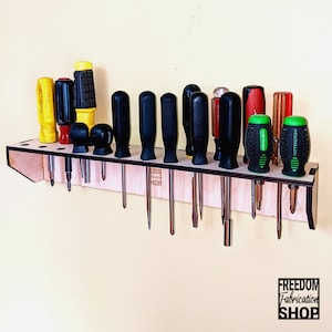 Screwdriver Organizer, Tool Holder, Wall Mount Tool Holder, Screw ...