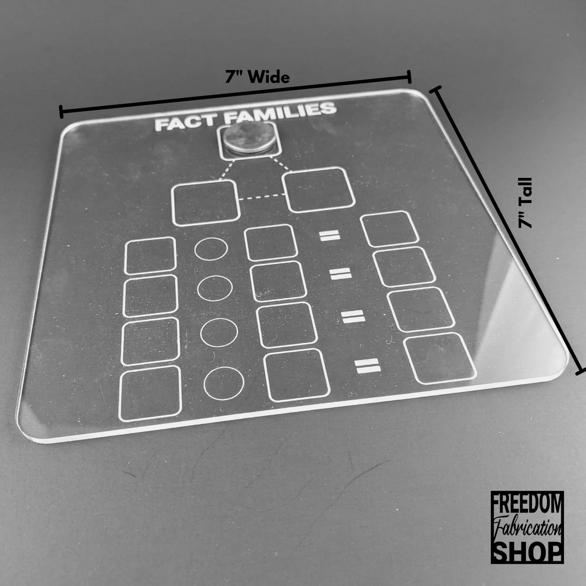 Fact Families Number Bond Math Learning Tool - Etsy