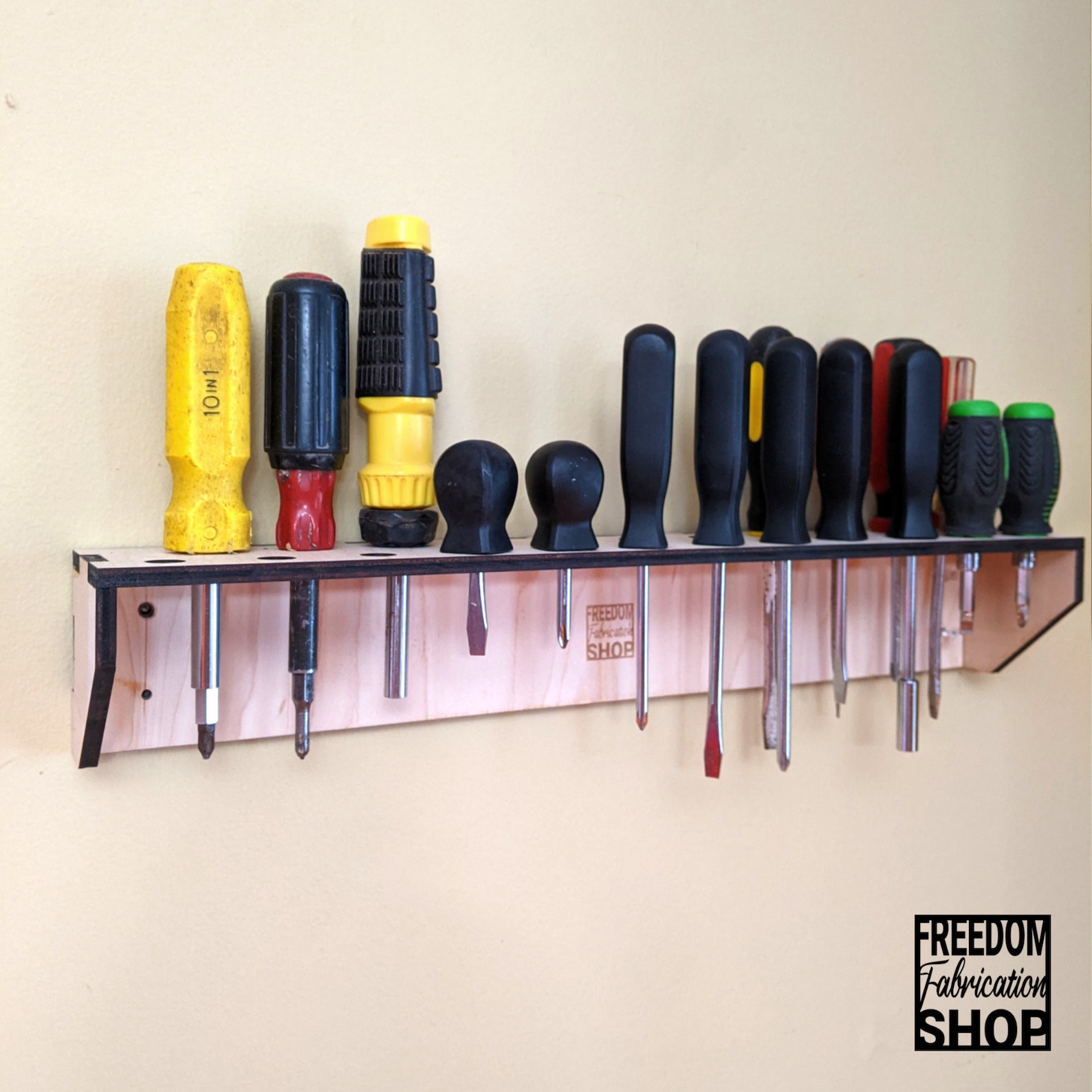 Screwdriver Organizer, Tool Holder, Wall Mount Tool Holder, Screw ...