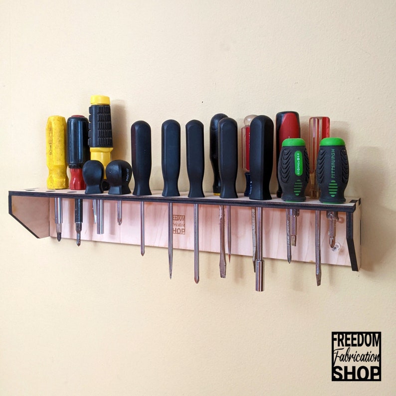 Screwdriver Organizer, Tool Holder, Wall Mount Tool Holder, Screw ...