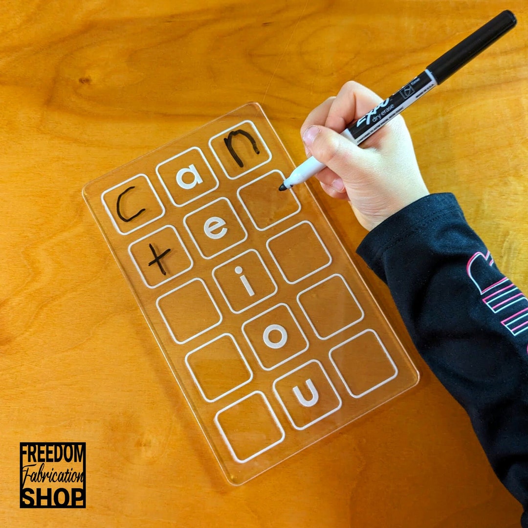 CVC Board | Consonant, Vowel, Consonant | Learning to Read | Word ...