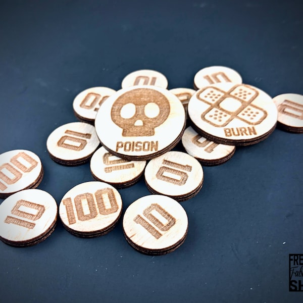 Damage Counters - Etsy