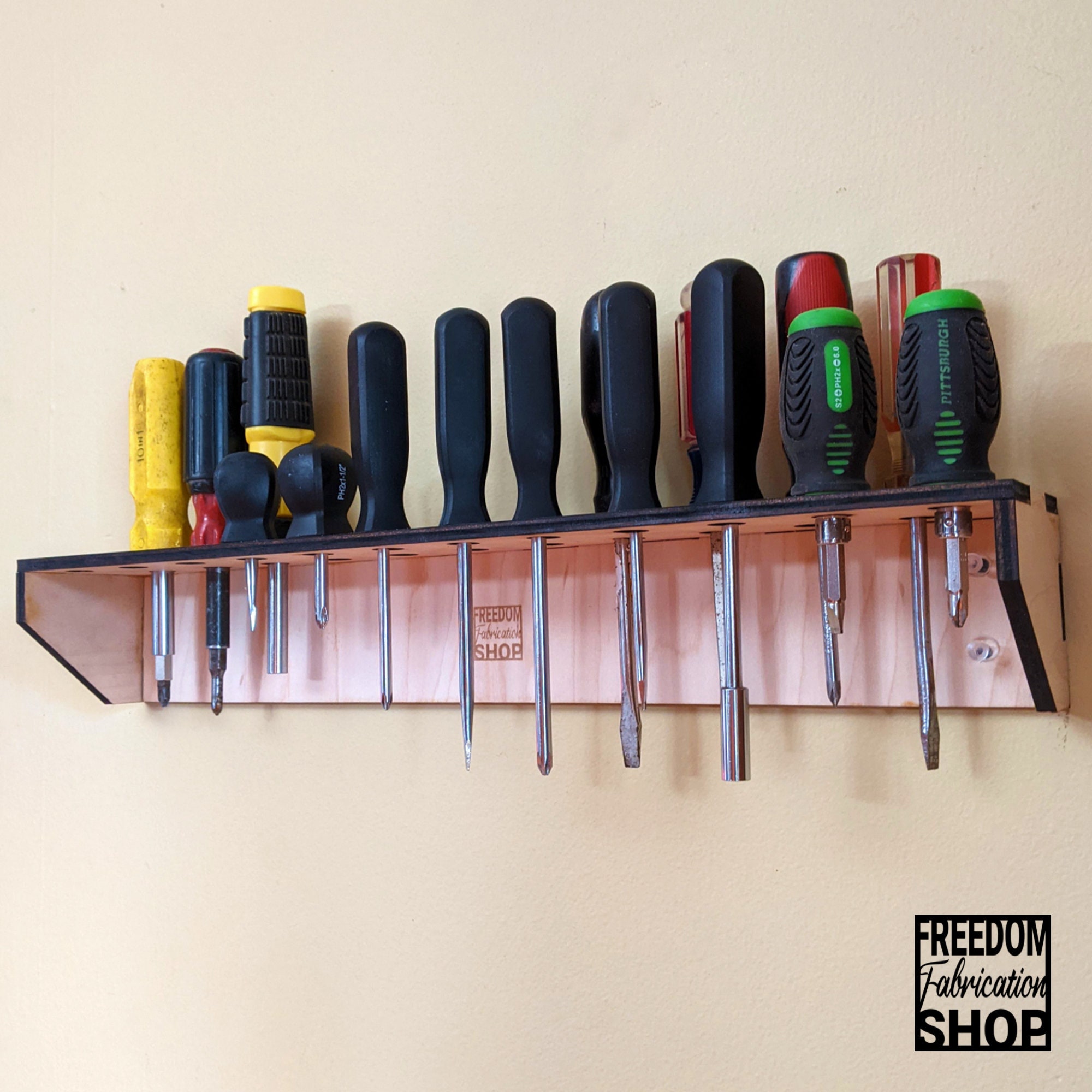 Screwdriver Organizer, Tool Holder, Wall Mount Tool Holder, Screw ...