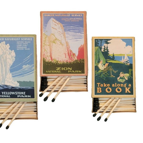 Wooden Matchbox - Etsy