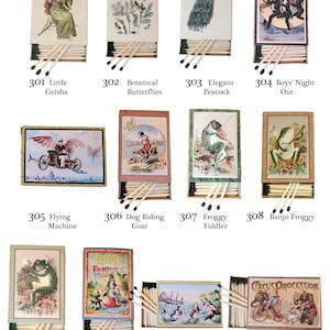 Large Matchboxes | Handmade in Oregon | Choose 2+ & Save! | Vintage ...