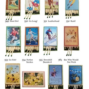 Large Matchboxes | Handmade in Oregon | Choose 2+ & Save! | Vintage ...