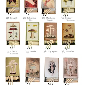 Large Matchboxes | Handmade in Oregon | Choose 2+ & Save! | Vintage ...