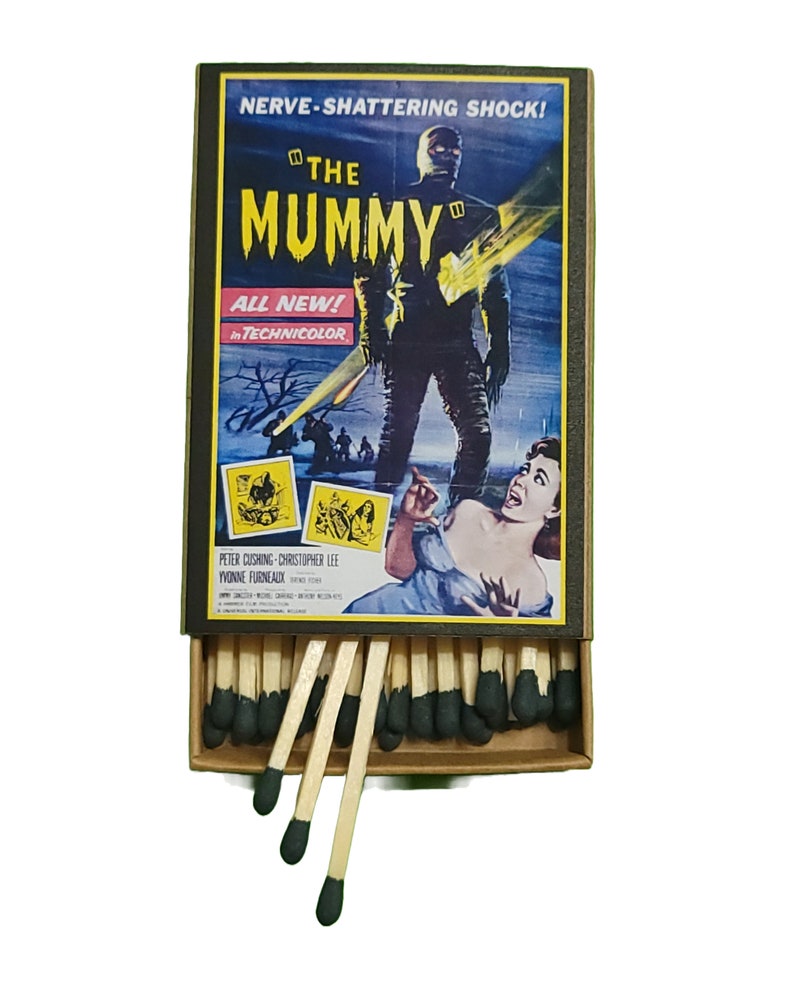Monster Movies Matchbox Collection | Handmade | You Choose | Vintage ...