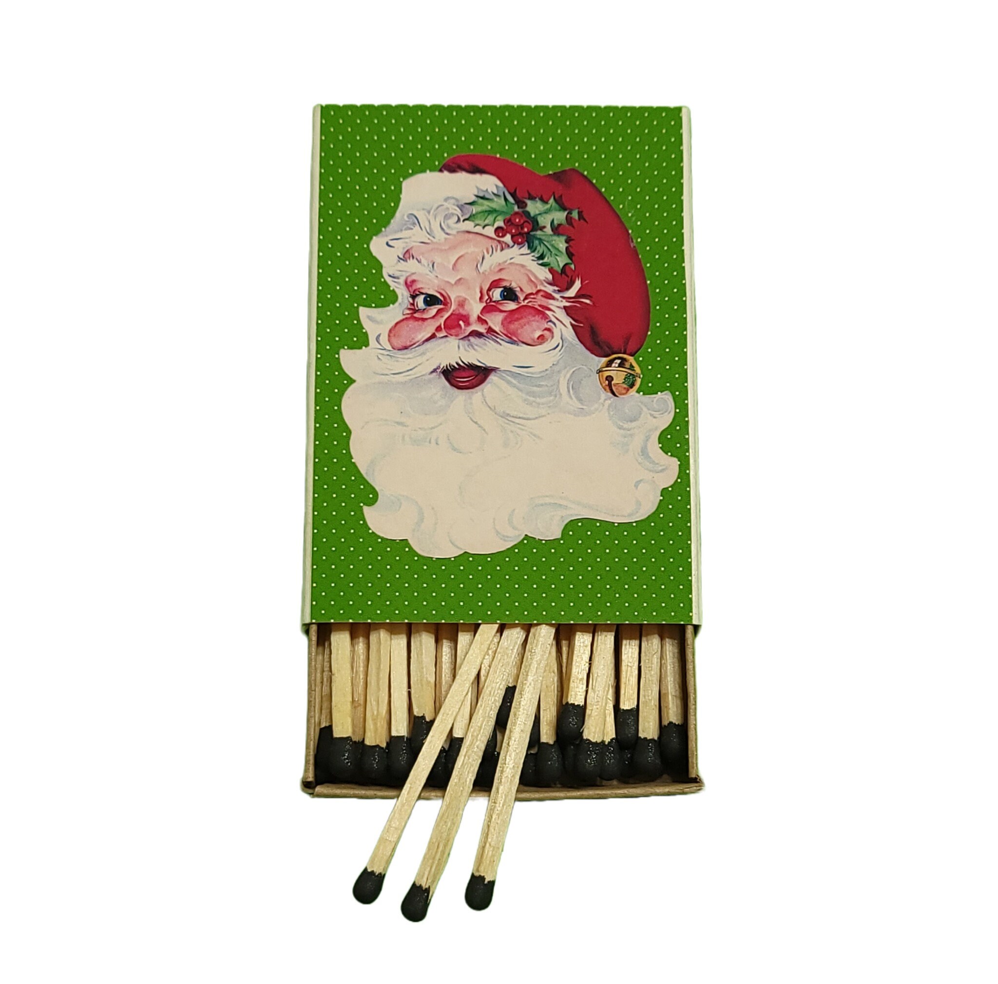 Retro Christmas Matchbox Collection | Handmade | 1950s Holiday Art ...