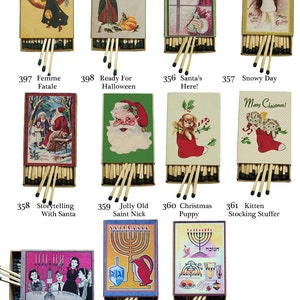 Large Matchboxes | Handmade in Oregon | Choose 2+ & Save! | Vintage ...