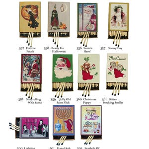 Large Matchboxes | Handmade in Oregon | Choose 2+ & Save! | Vintage ...