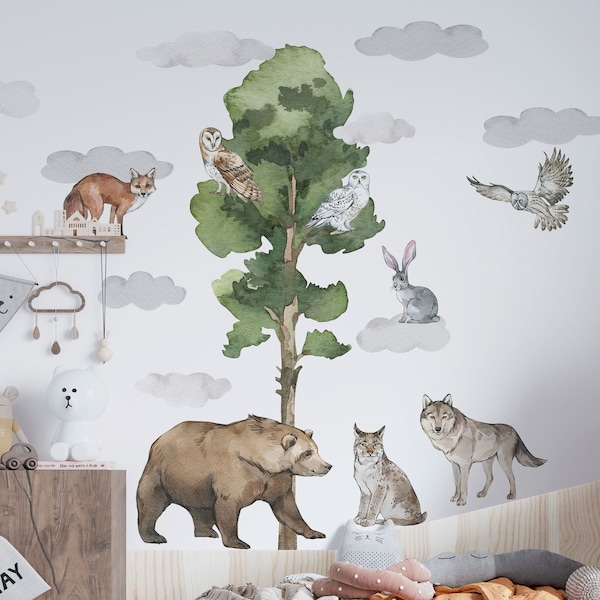 Large Animal Decals - Etsy
