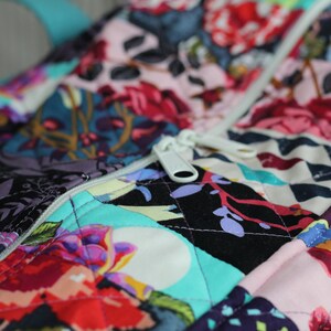 Patchwork Duffel Bag - Hippie Bag - Sewing Pattern and Tutorial ...