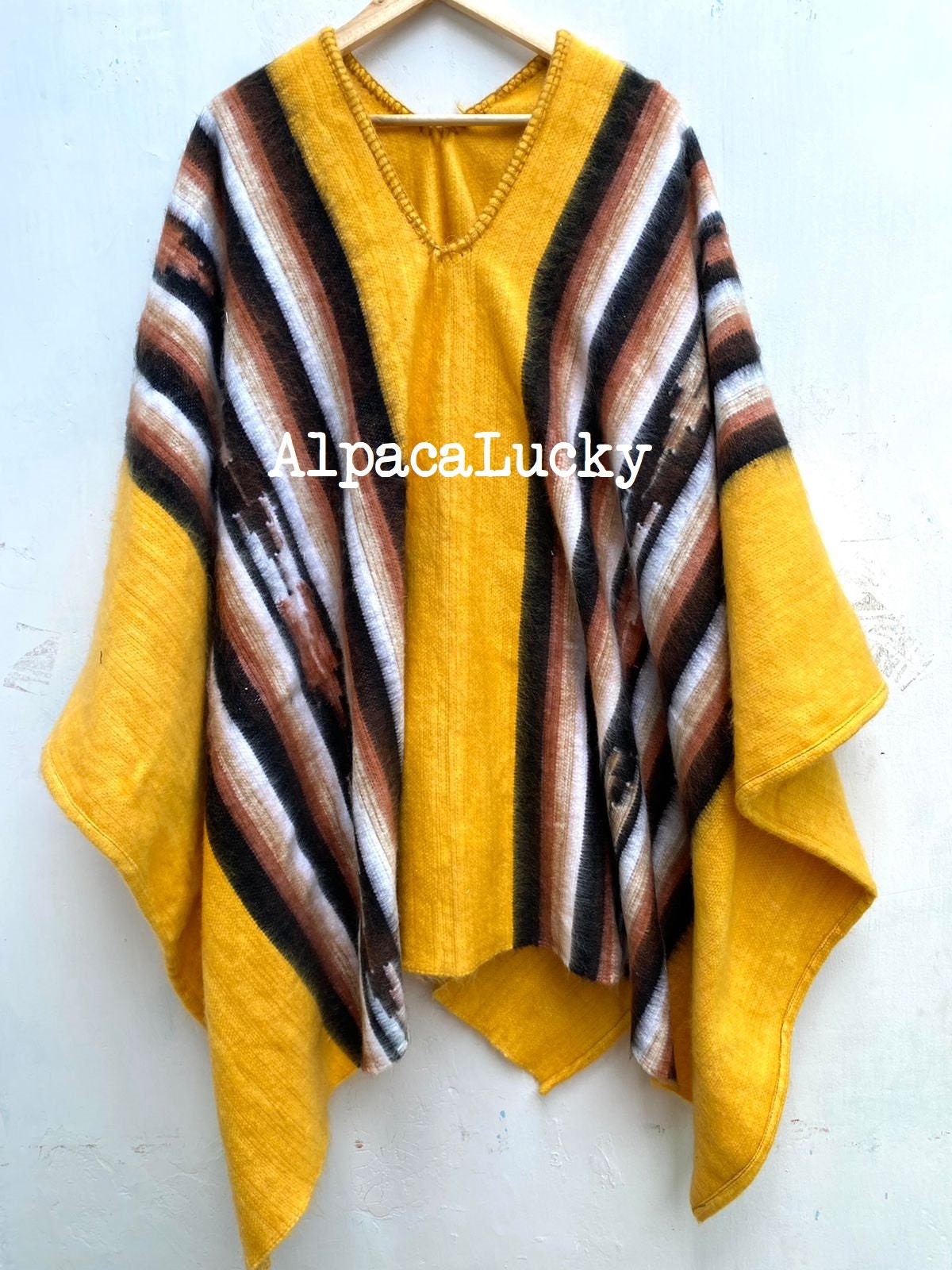 Alpaca Poncho for Men and Woman, Alpaca Poncho, Poncho Alpaca Wool ...