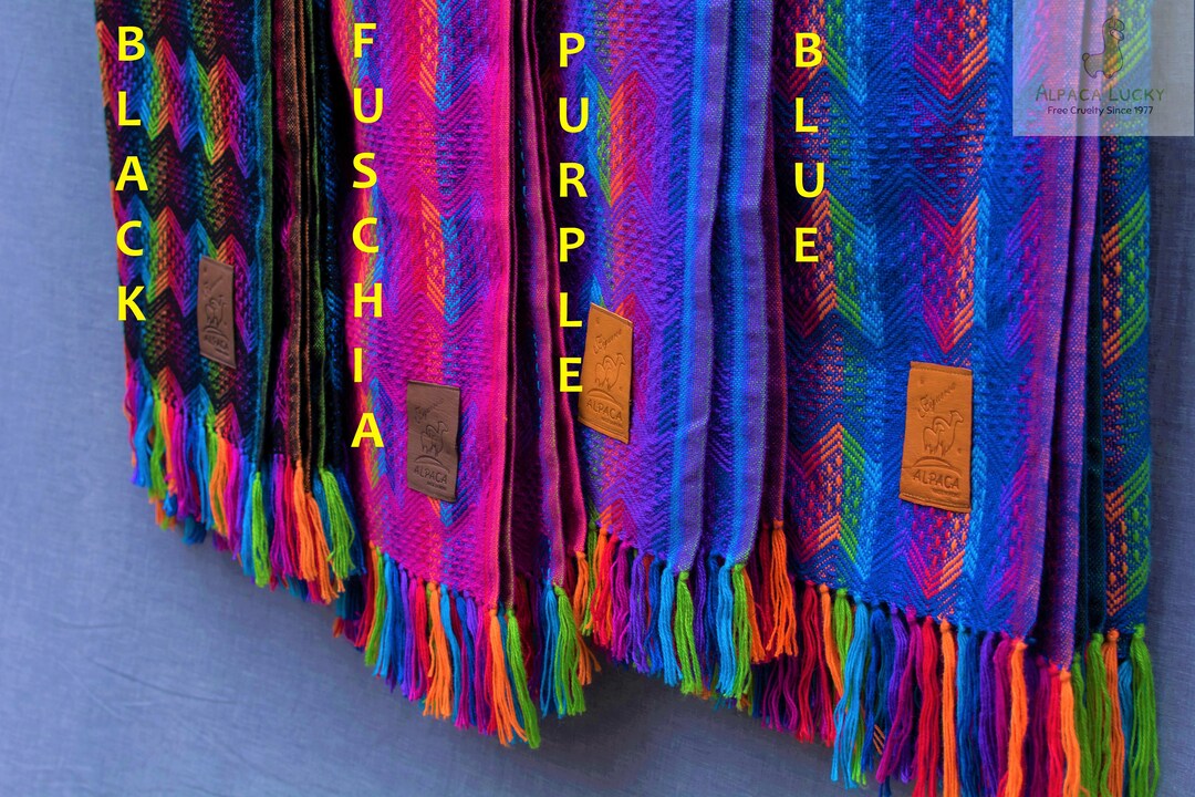 Luxury Alpaca Wool Throw Blanket Premium, Alpaca Blanket, Blanket Peru ...