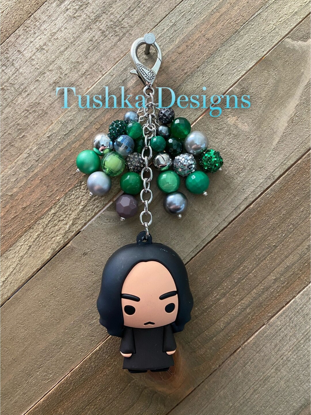 Professor Severus Snape Purse Charm Keychain - Etsy