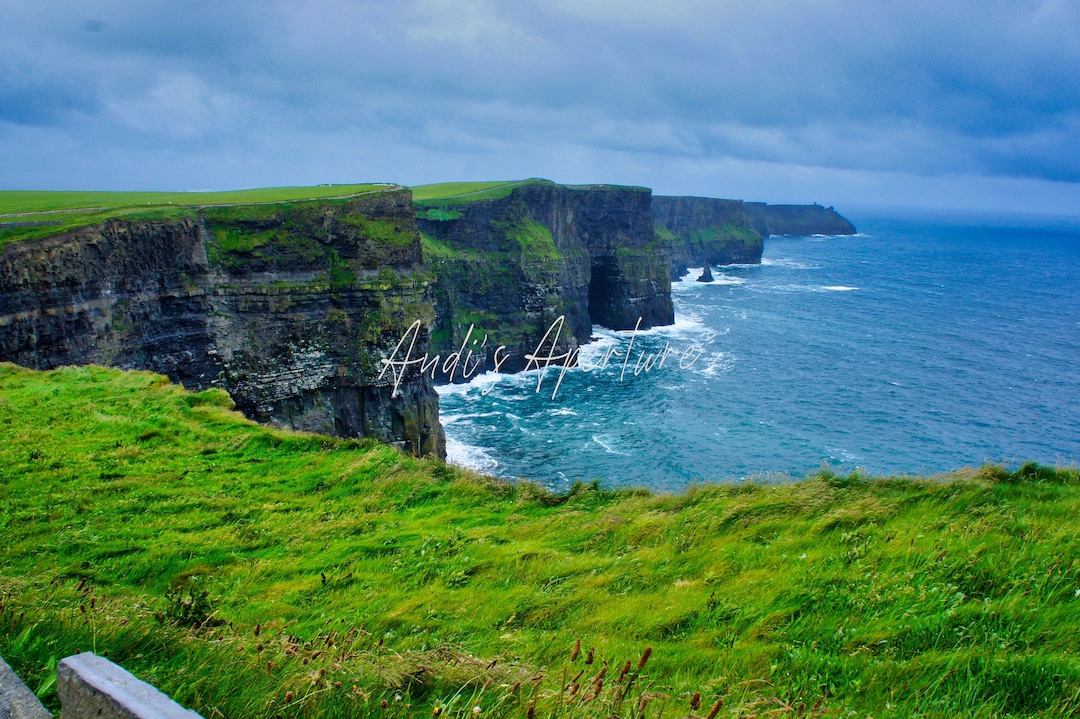 Landscape Print, Cliffs of Moher, Ireland Photography - Framed or ...