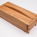 Exquisite Handcrafted Wooden Gift Box. Craft Elegance in Wood: Detailed ...